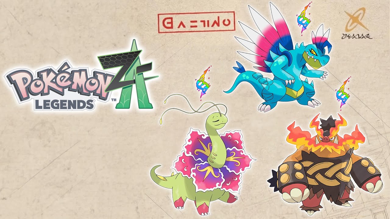 New Mega Evolutions Pokemon Za