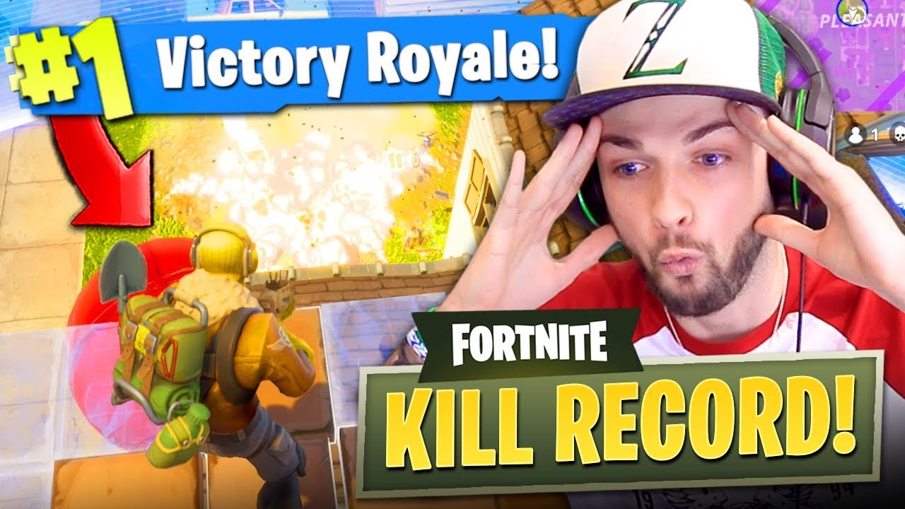 New Kill Record In Fortnite Battle Royale