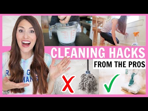 11 Cleaning Hacks From Professional Cleaners Diy Joy