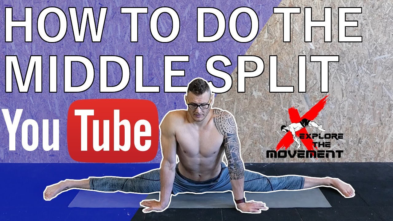 Middle Split Routine Follow Along Tutorial Youtube