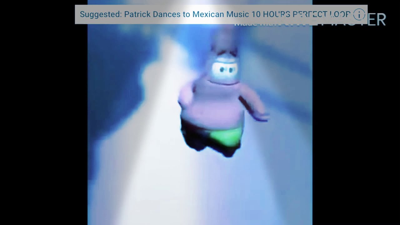 Patrick Dancing To Ear Rape For Almost 2 Minutes Youtube