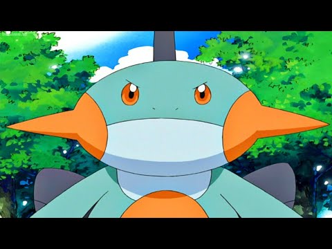 Brock S Mudkip Evolves Into Marshtomp Youtube