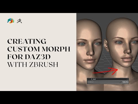 Creating Custom Morph For Daz Youtube