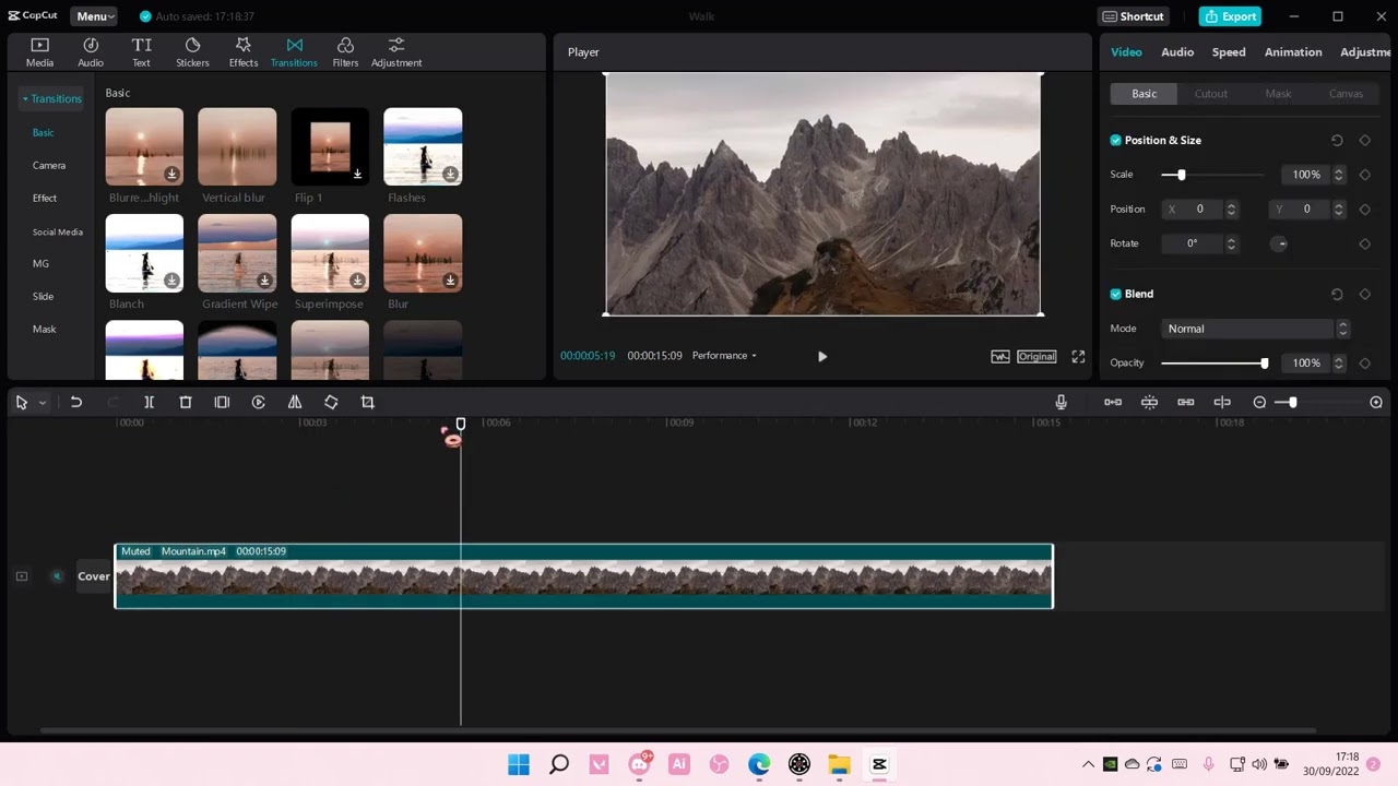 How To Add Video Transitions In Capcut Pc Youtube