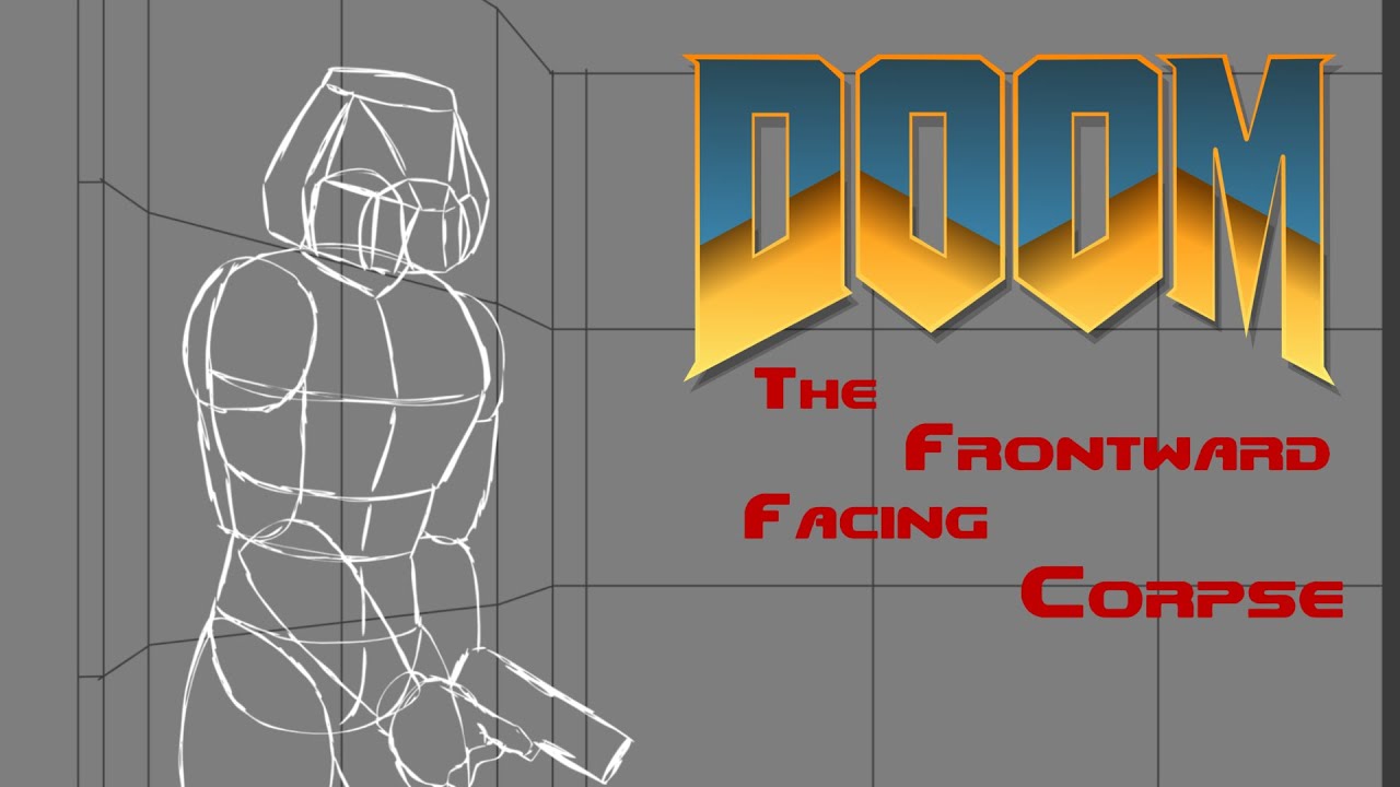 Doom Animatic The Frontward Facing Corpse Youtube