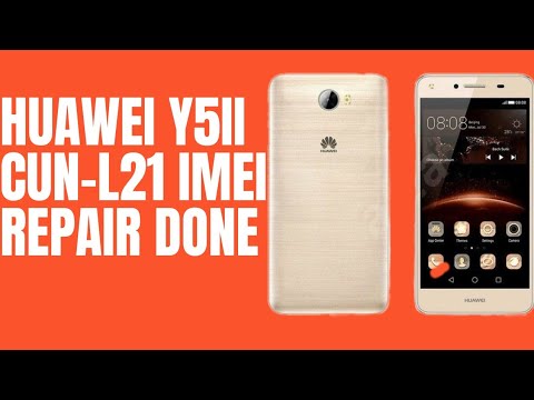 Huawei Y5ii Cun L21 Imei Repair Done Youtube
