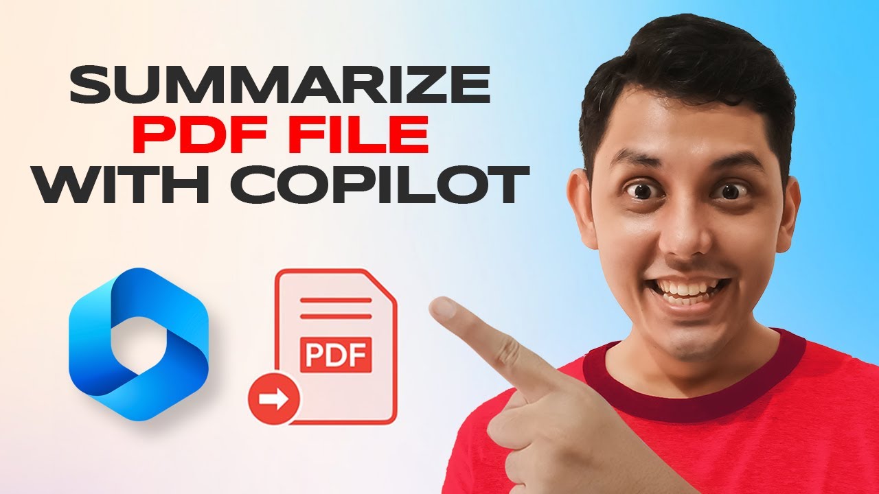 How To Summarize A Pdf Copilot Youtube