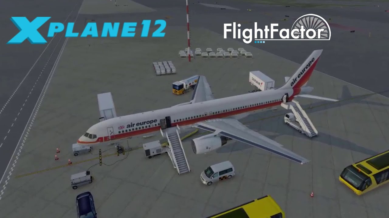 X Plane 11 Flightfactor 757 200 Madrid To Palma Ibe3914 Youtube