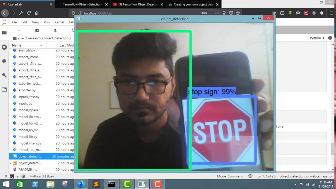 Tensorflow Object Detection Api Youtube