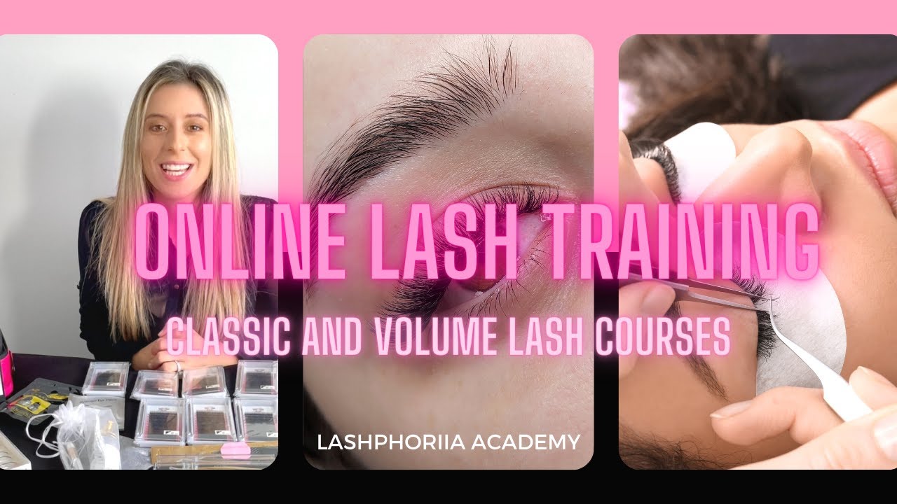 Online Eyelash Extension Training Courses With Lashphoriia Lash Academy