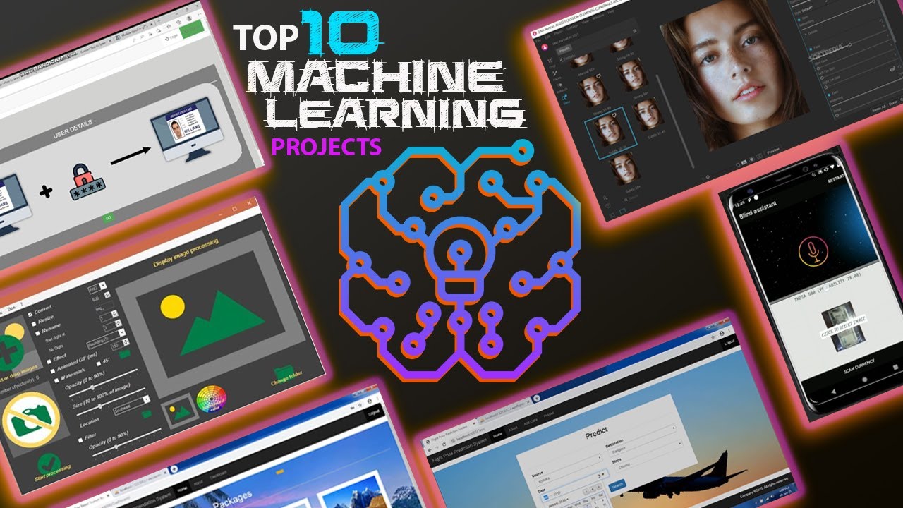 Top 10 Machine Learning Project Ideas Deep Learning Ai Ml Projects