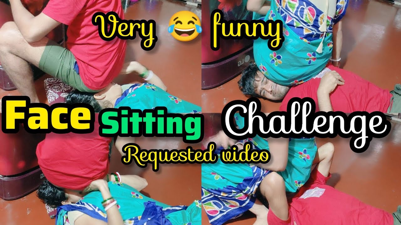Face Sitting Challenge Very Funny Sitting Challengeрџ ј Face Sitting