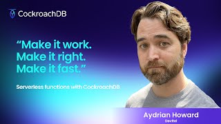 Developing With Cockroachdb Connect To Serverless Using Javascript