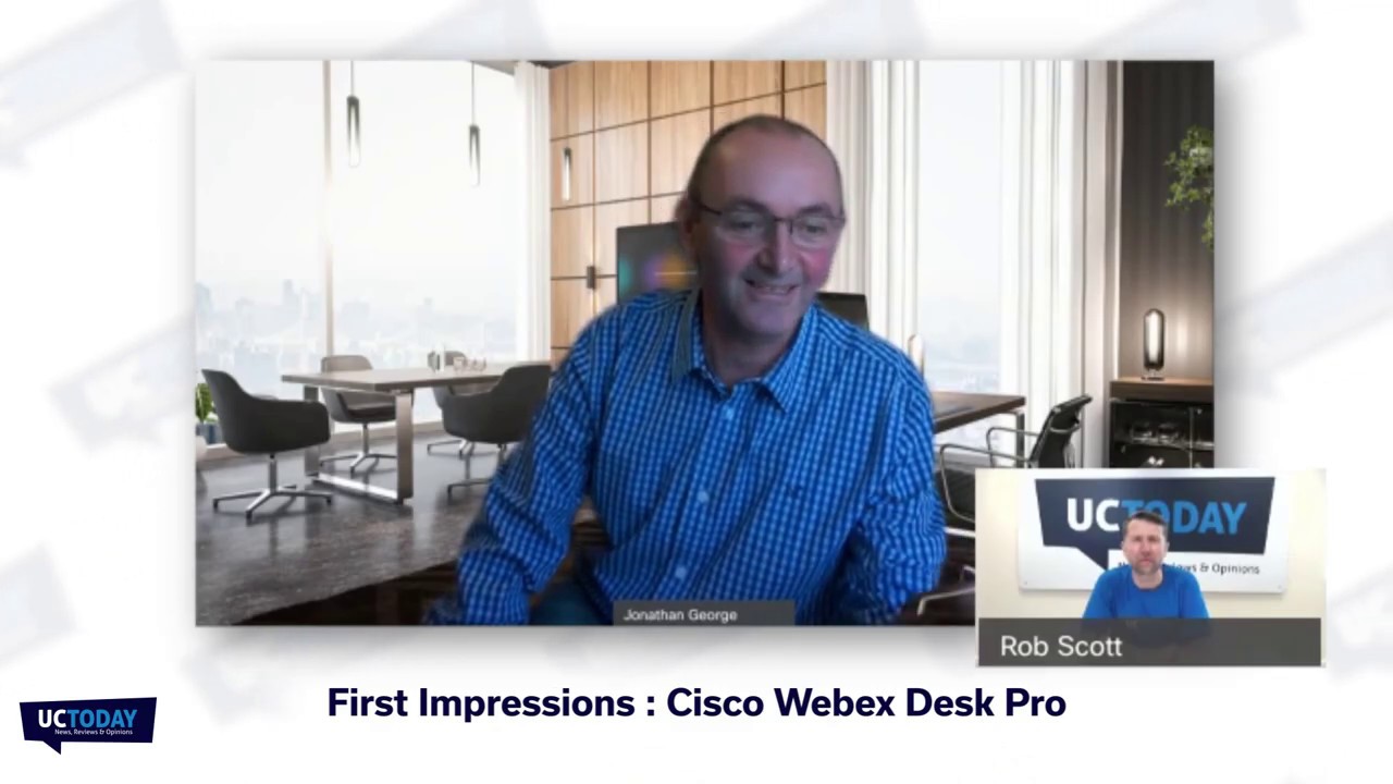 Cisco Webex Desk Pro Review Uc Today News Youtube