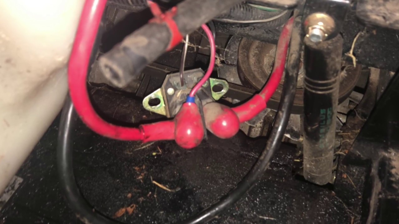 Diy How To Change Gravely Zt42 Lawnmower Solenoid Youtube