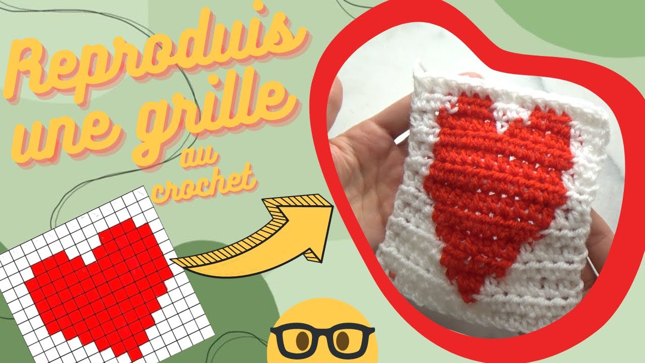 Je Vous Montre Comment Faire Une Grille Au Crochet Youtube