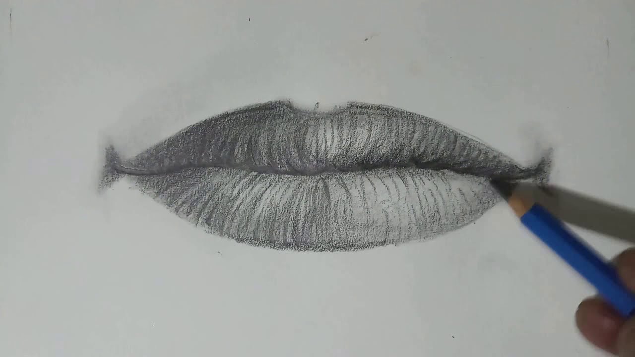 How To Shade Lips Youtube