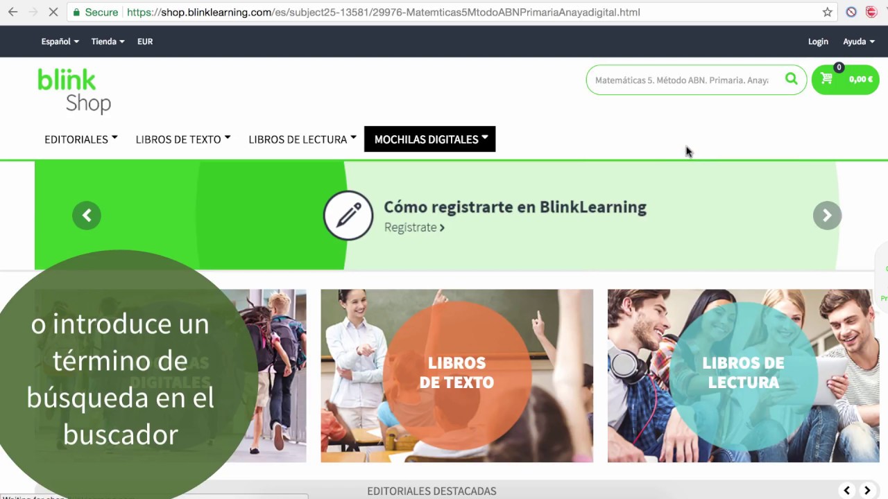 Tutorial Realizar Compra Blinkshop Youtube