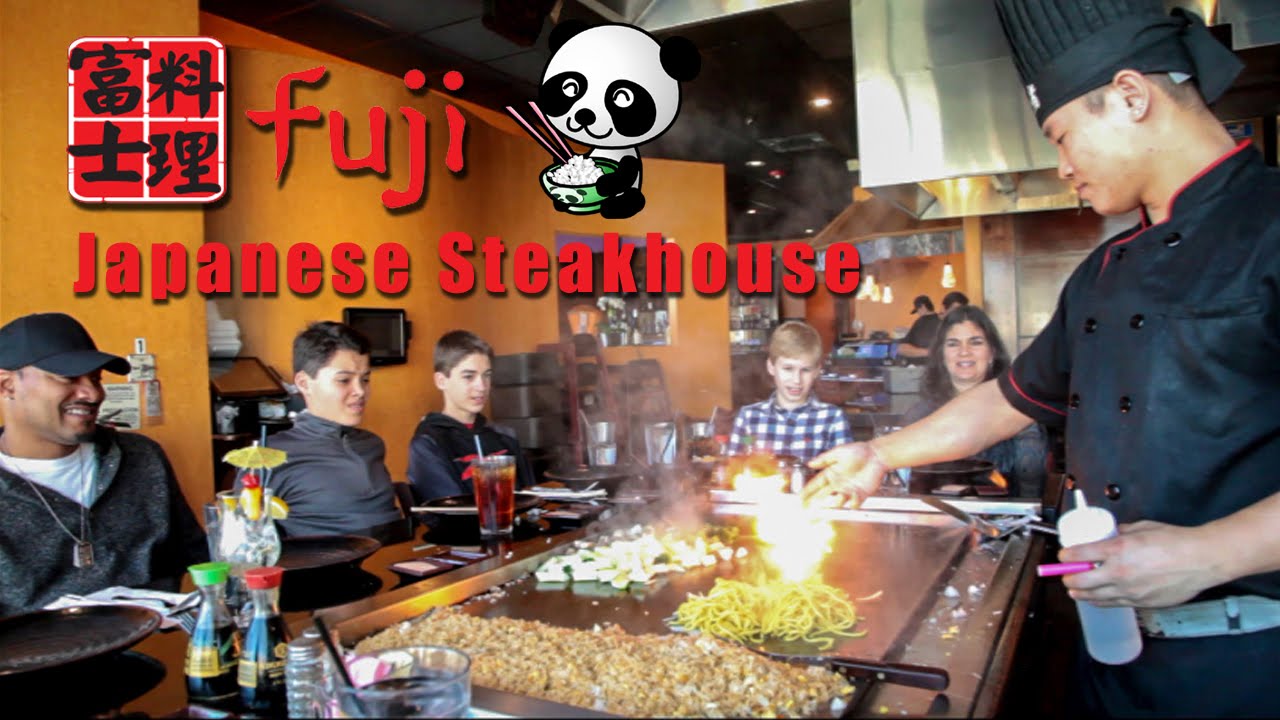 Japanese Food Review Fuji Japanese Steakhouse Youtube