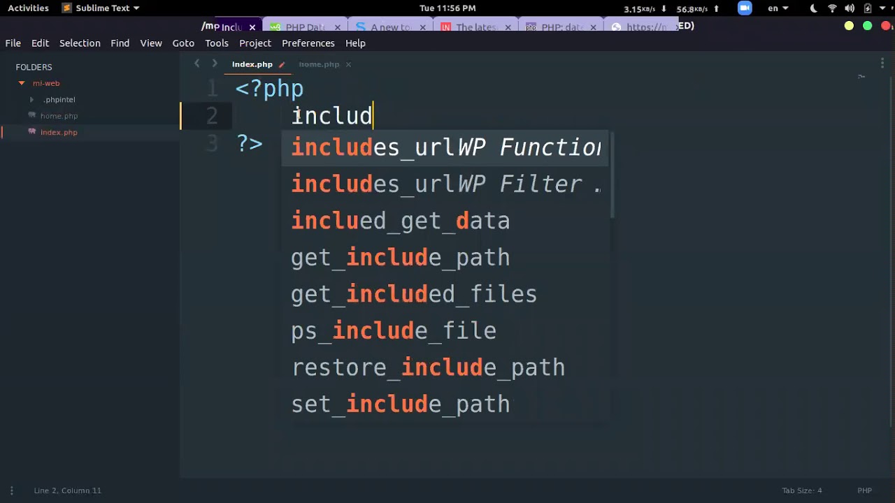 Php Include Require Statement Function Youtube