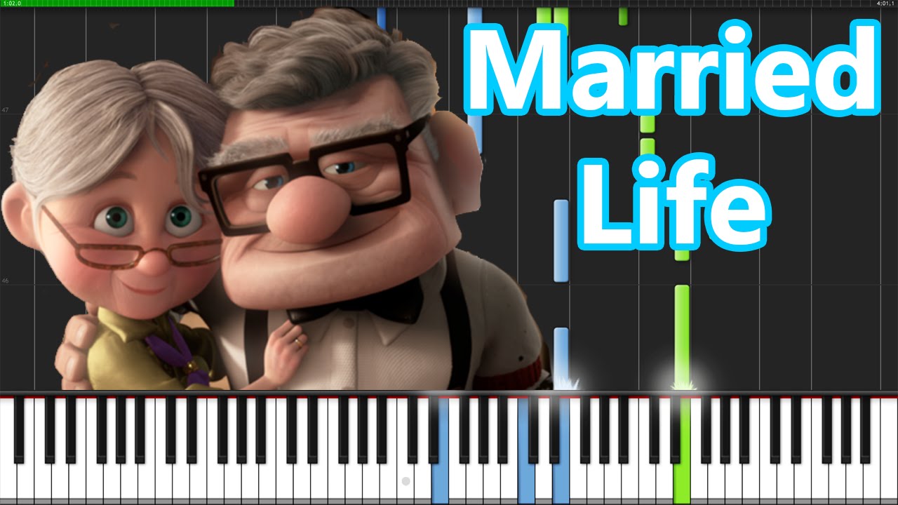 Married Life Up Pianomavs Chords Chordify