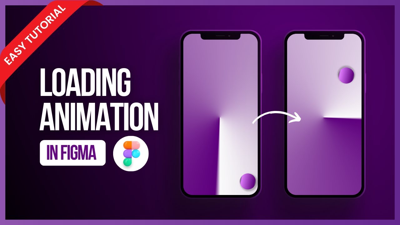 How To Make Loading Animation In Figma Easy Tutorial Loader In