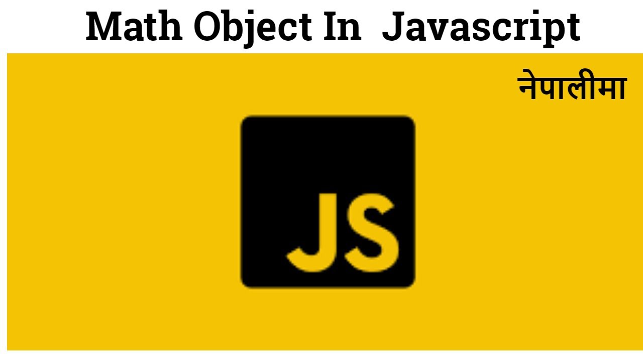 18 Math Object In Javascript Youtube