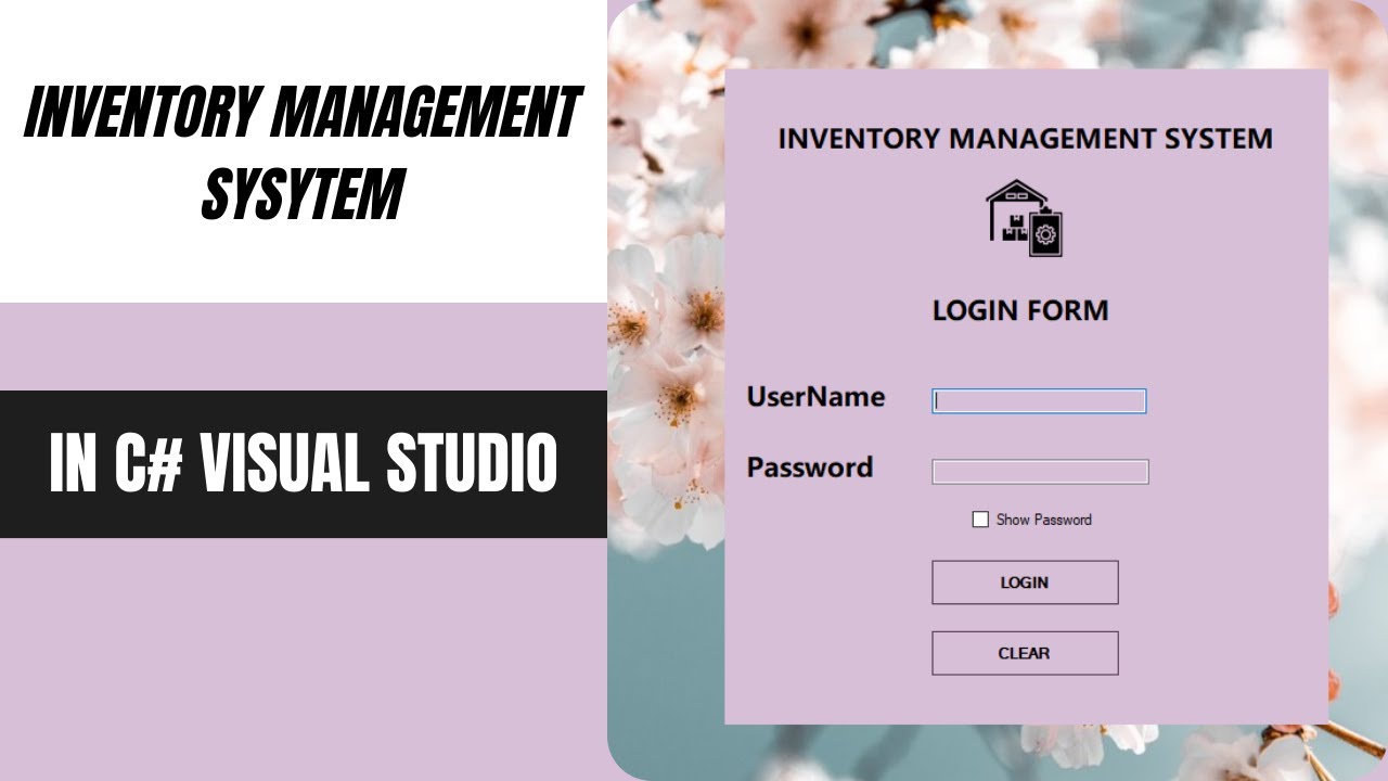 Inventory Management System In C Visual Studio 2022 Youtube