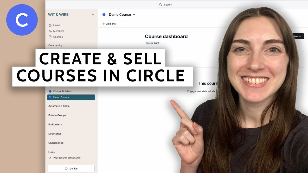 Full Tutorial How To Create Sell Online Courses In Circle So Youtube