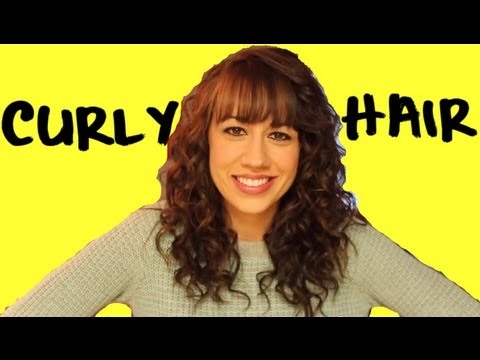 Curly Hair Tutorial Youtube
