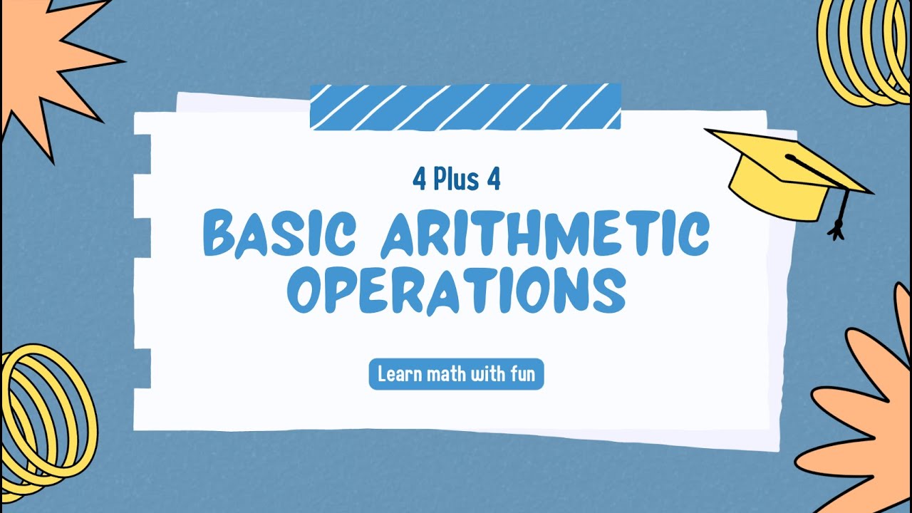 The Four Basic Arithmetic Operations Youtube