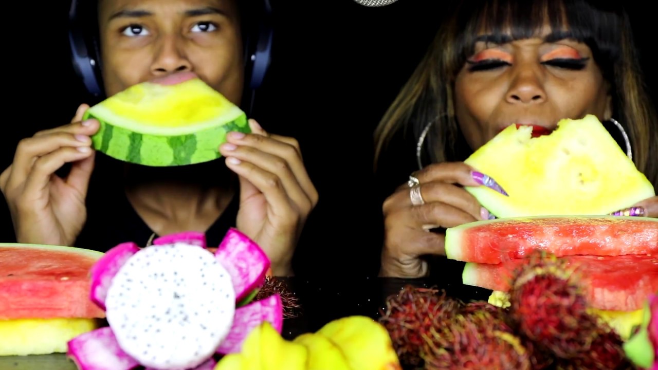 Asmr Exotic Fruits Youtube