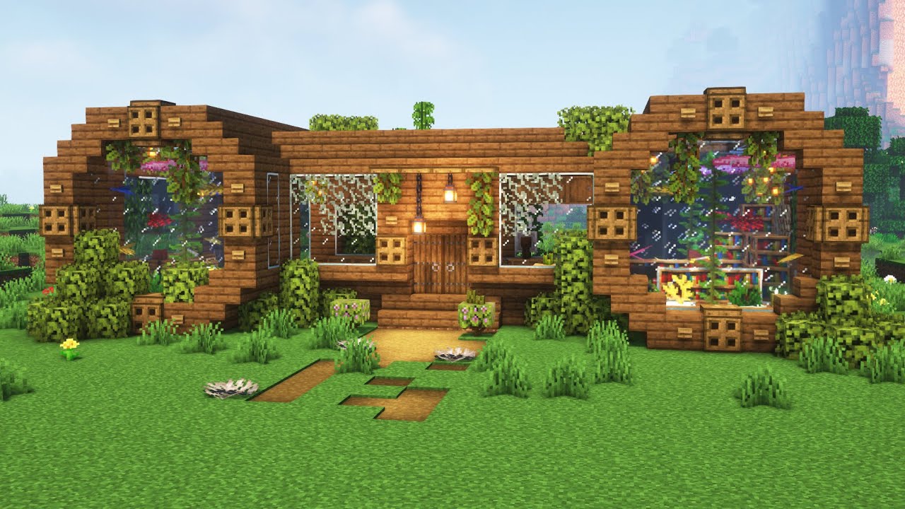 Minecraft Aquarium How To Make An Aquarium In Minecraft