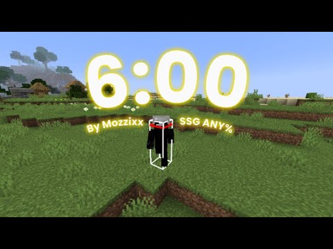 Finishing Minecraft In 6 Minutes Youtube