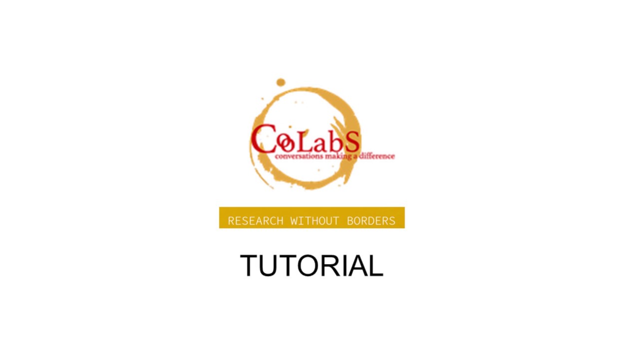 Colabs Tutorial Youtube