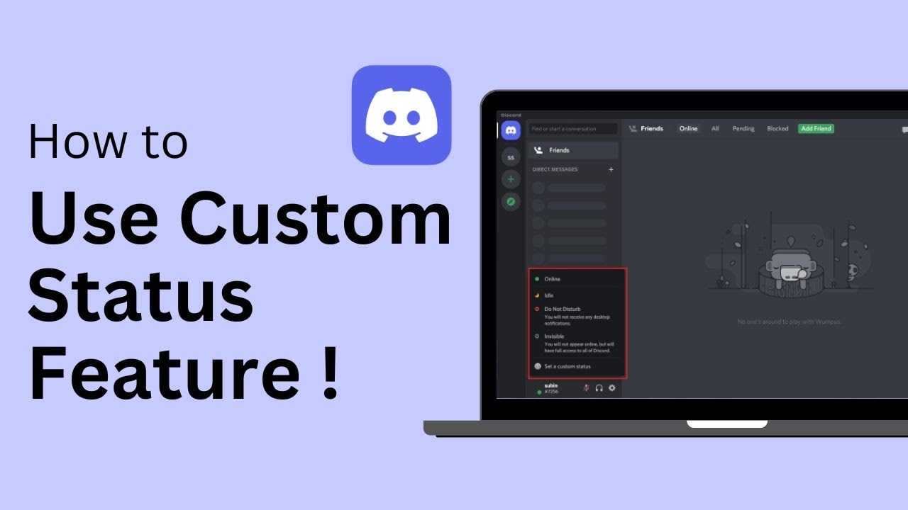 Discord Custom Status How To Use The New Discord Custom Status Feature