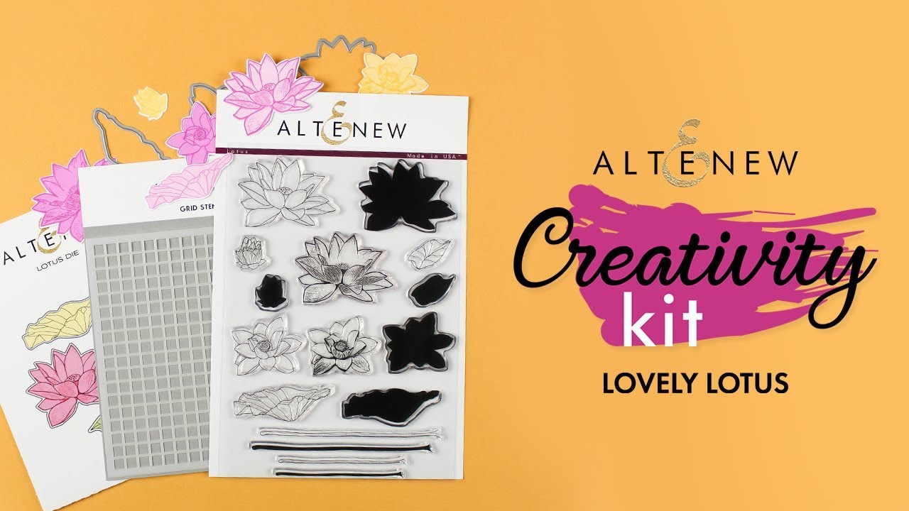 Lovely Lotus Creativity Kit Youtube
