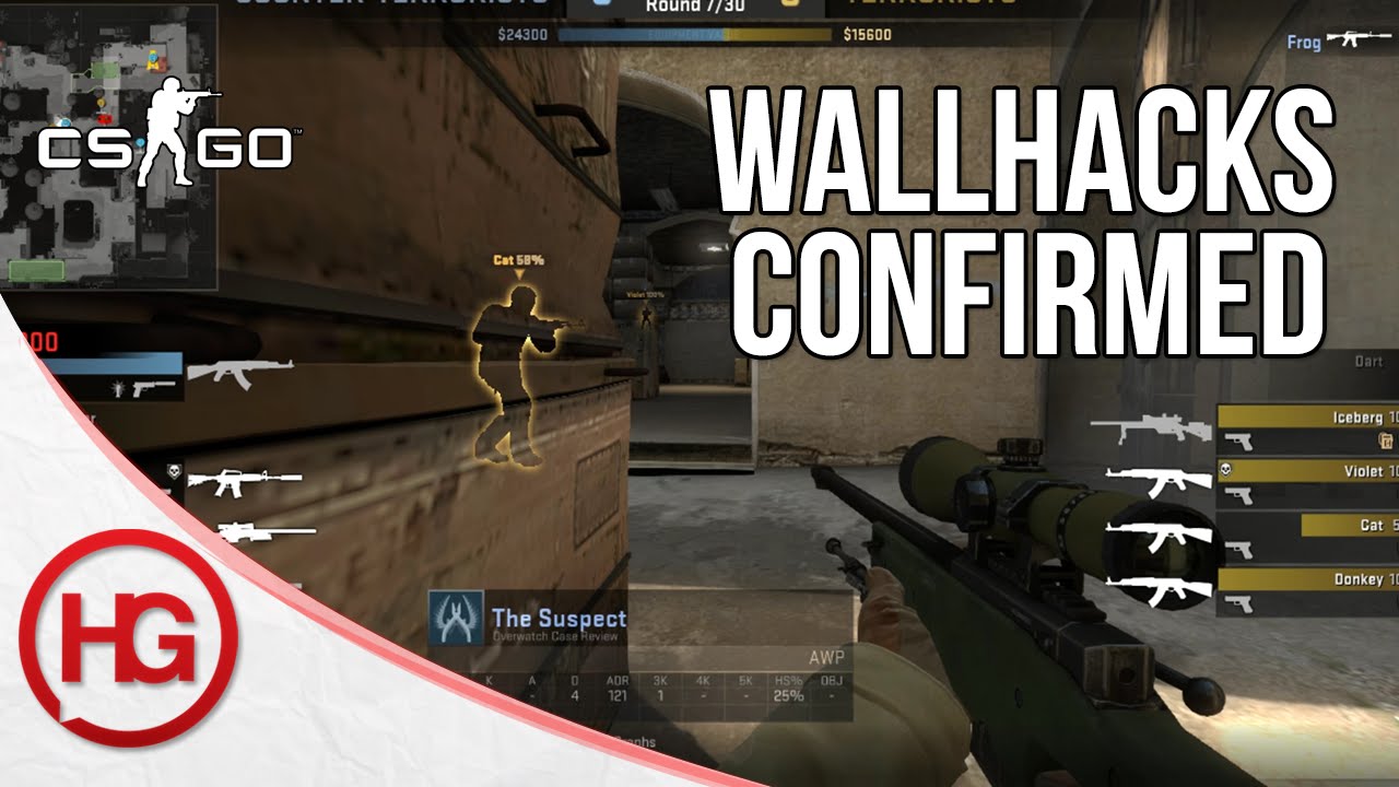 Wallhacks Confirmed Cs Go Overwatch 8 Youtube