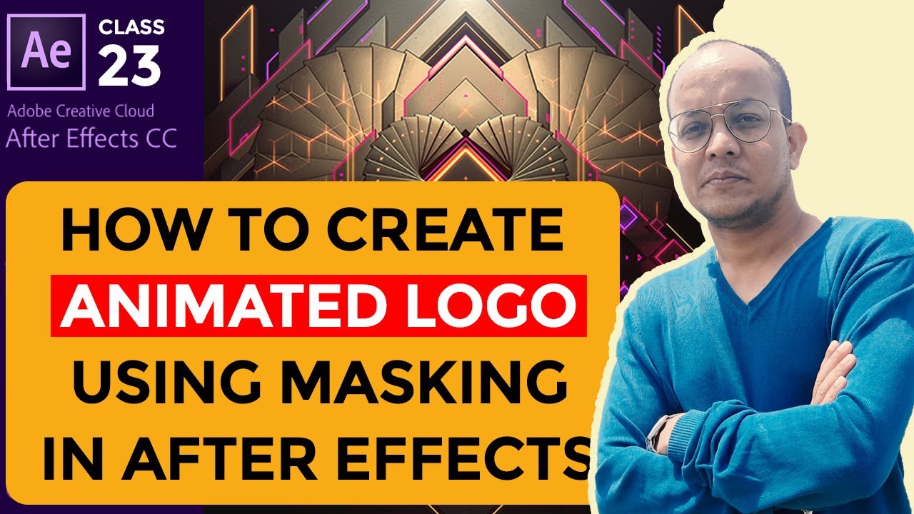 How To Create Animated Logo Using Masking In After Effects Cc Like A