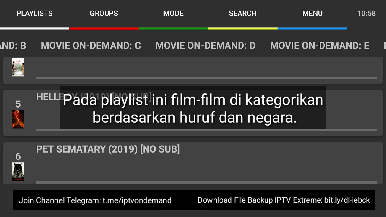 Tutorial Cara Menonton Vod Di Iptv Extreme Youtube