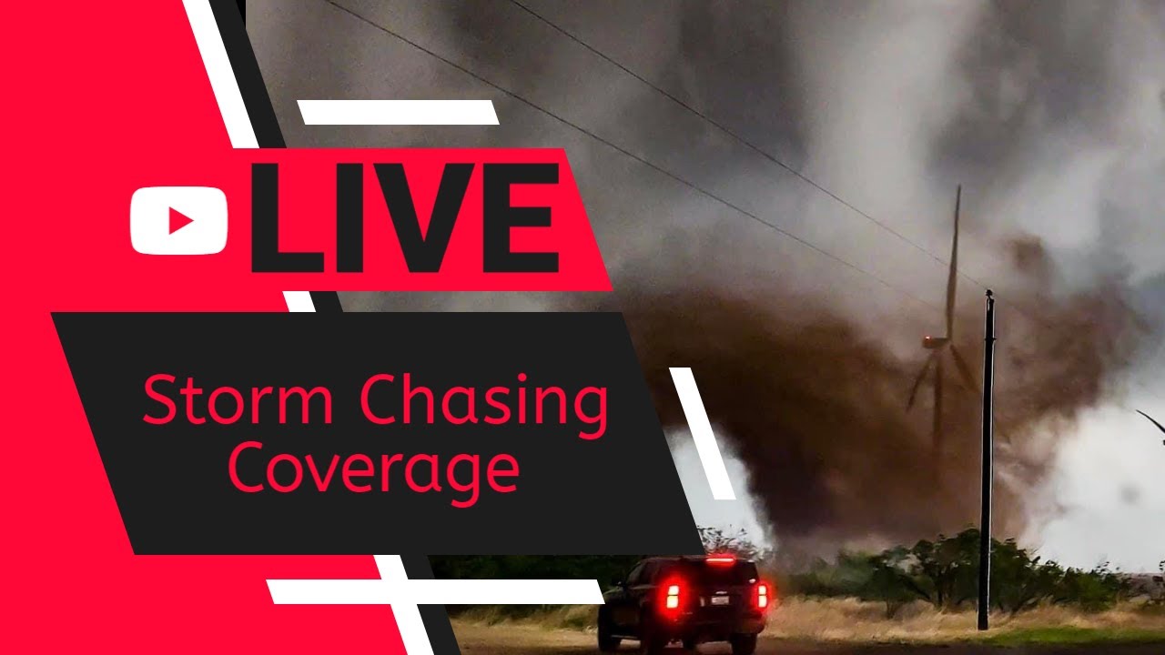 Live Storm Chasing Texas Tornado Threat Youtube