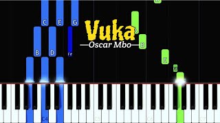 Oscar Mbo Ft Jazzworx Thukuthela Vuka Piano Tutorial Genius Pianist ...