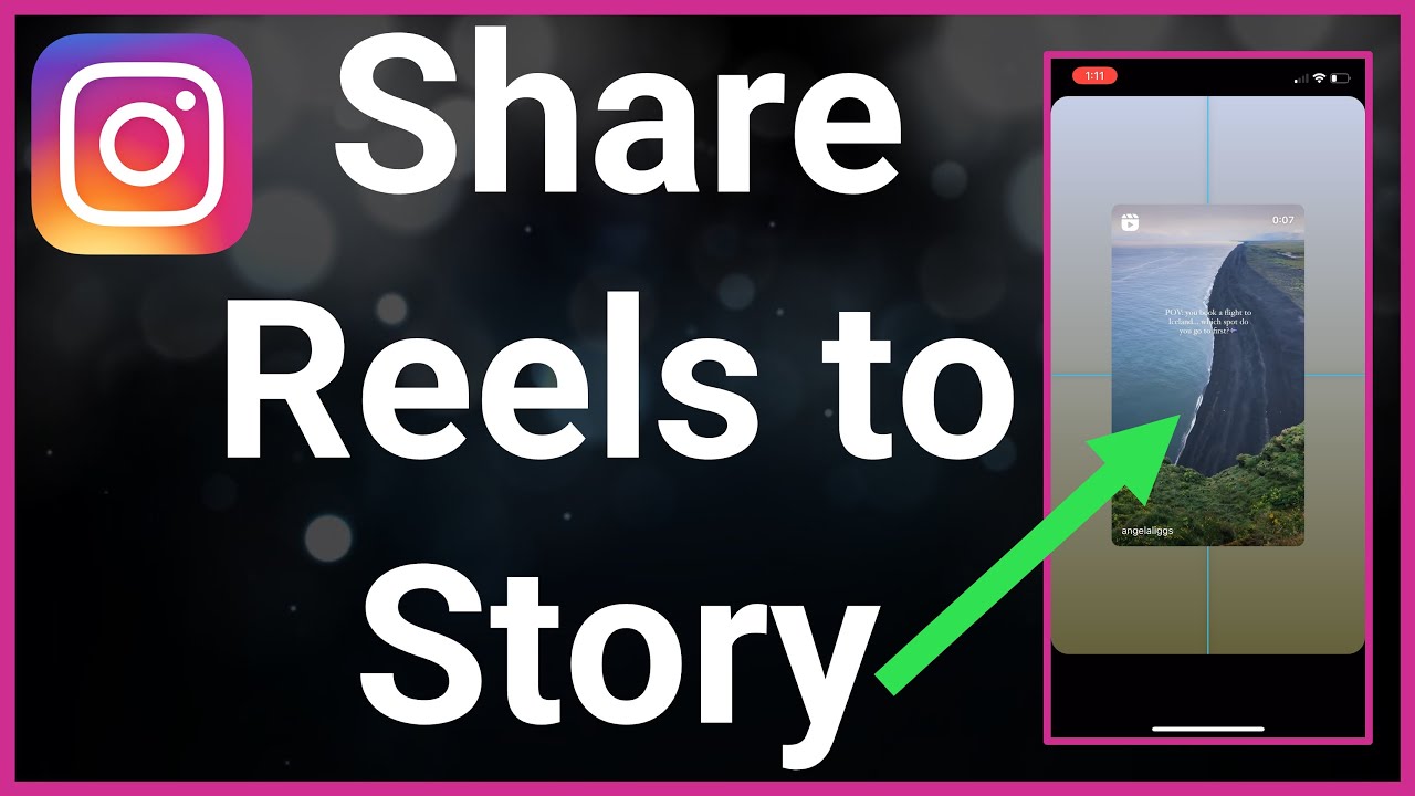 How To Share Instagram Reels To Story Youtube