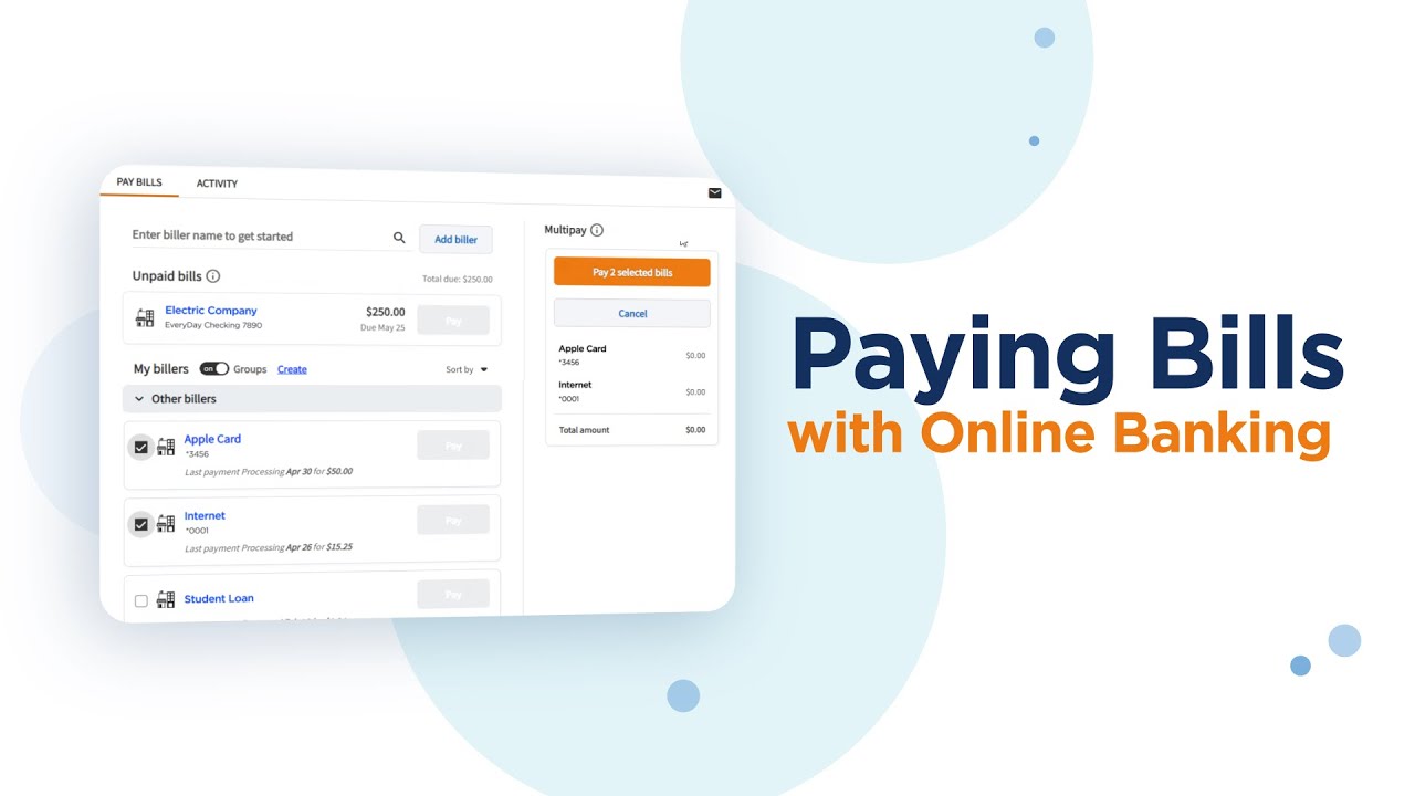 How To Pay Bills Online With Navy Federal Navy Federal App And Online