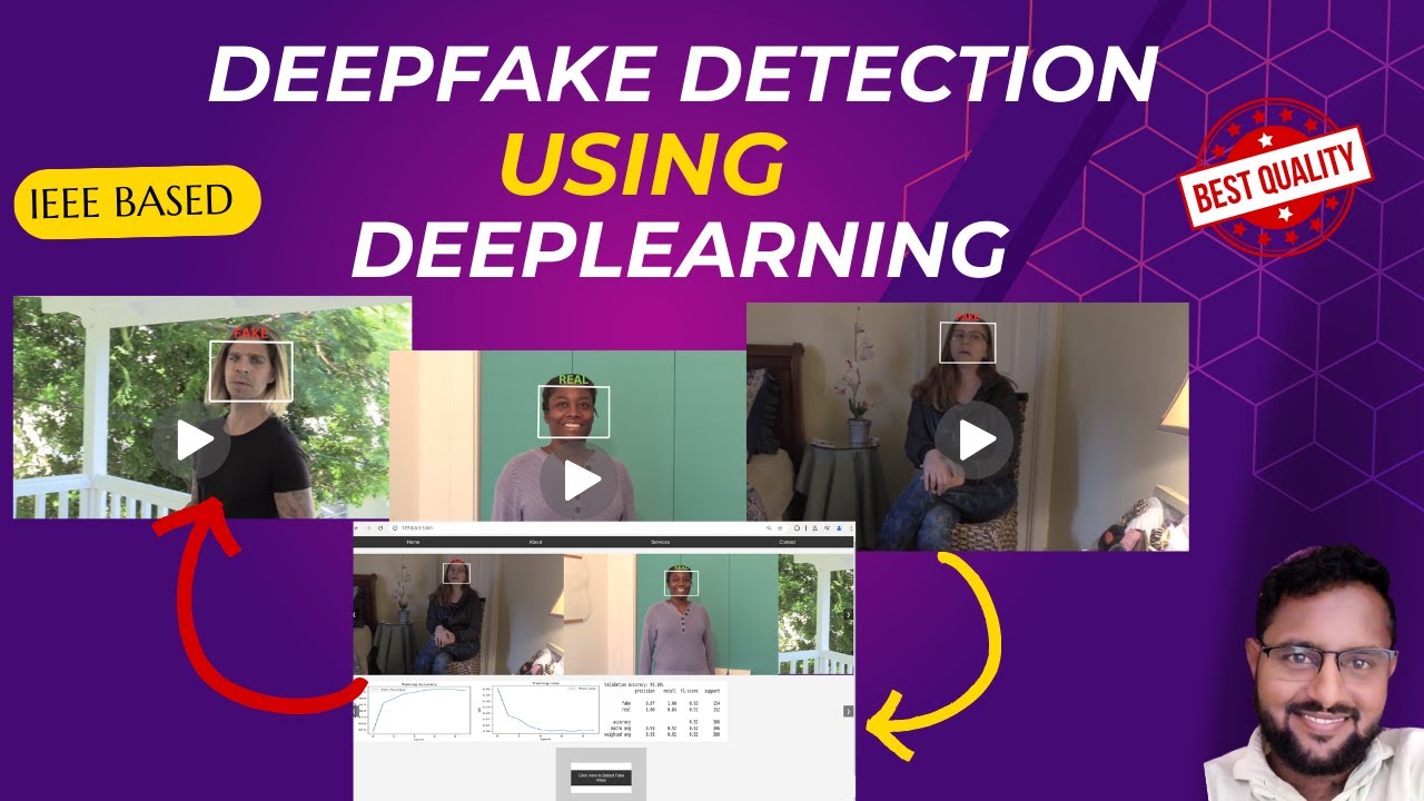 Deepfake Detection Using Deep Learning Complete Project With Source