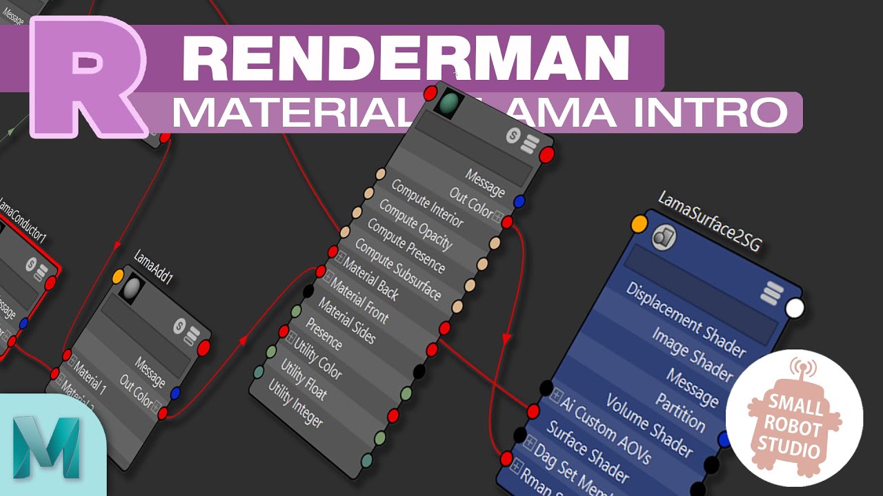 Renderman 24 Materialx Lama Introduction Tutorial Maya Youtube