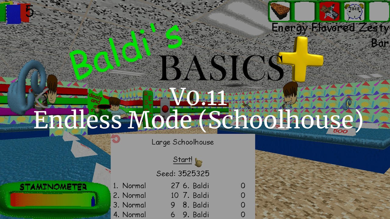Baldi S Basics Plus V0 11 Public Release Youtube