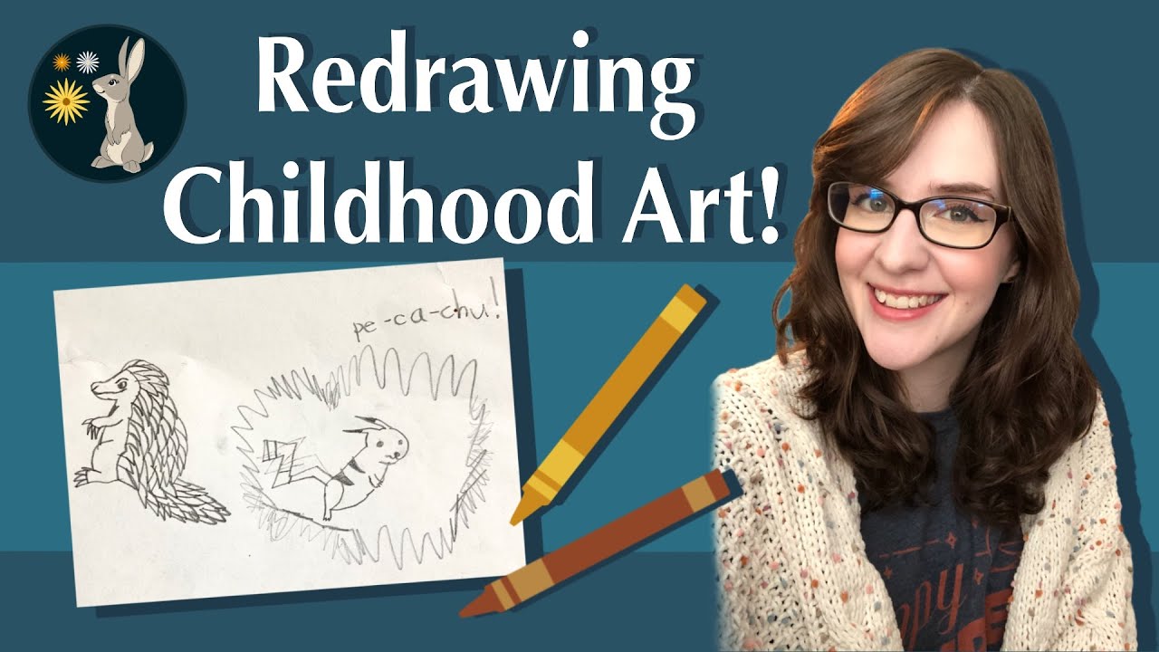 Redrawing My Childhood Pokémon Art Youtube