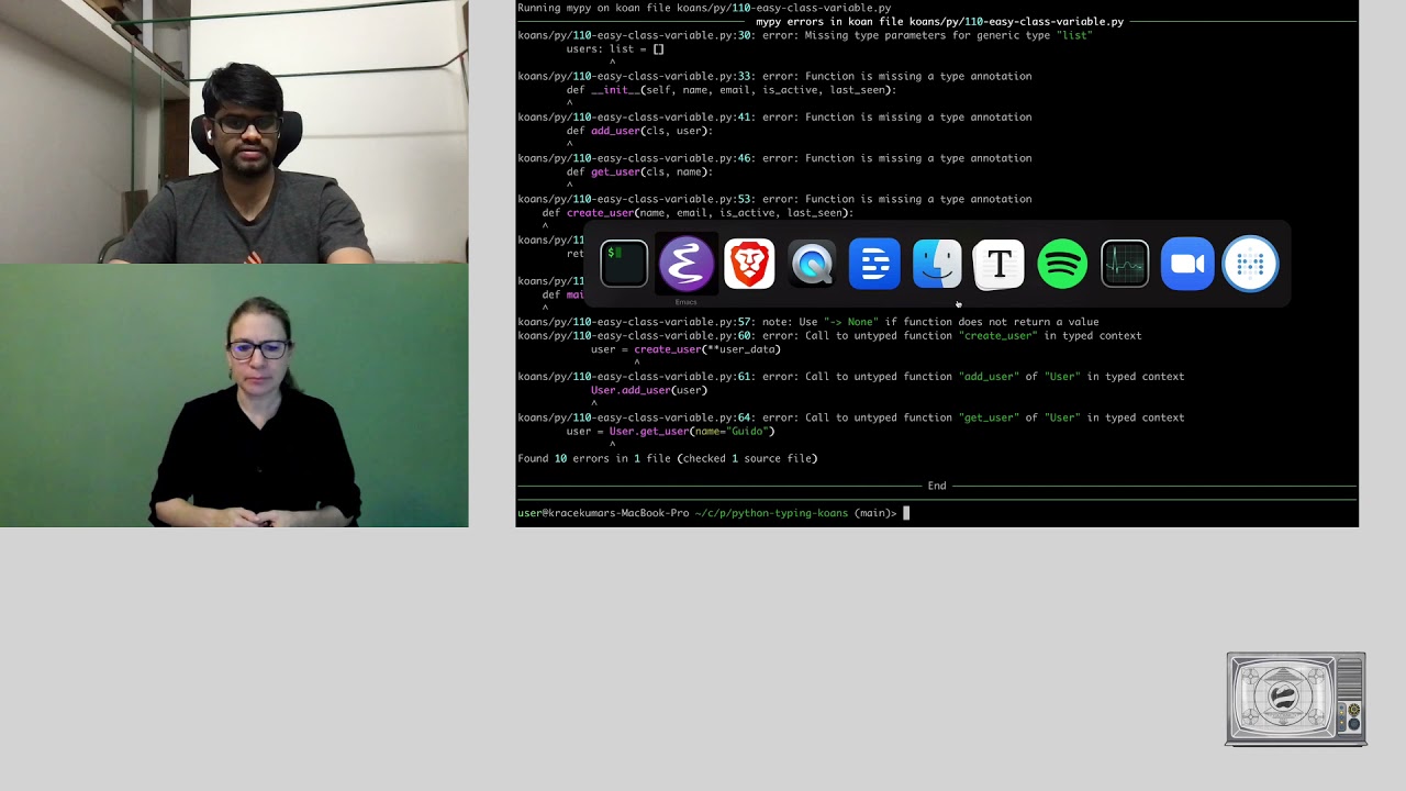 Pyvideo Org Python Typing Koans