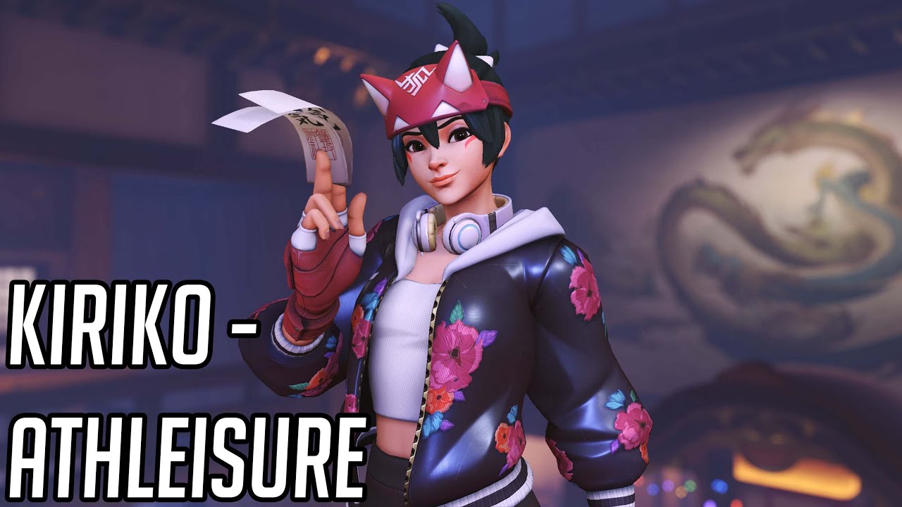 Kiriko Athleisure Skin Showcase Overwatch 2 Youtube